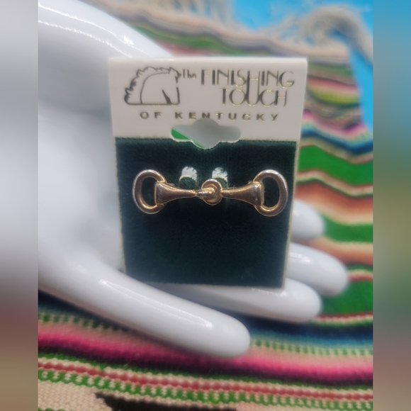 Finishing Touch | Jewelry | Vintage Finishing Touch Bit Equestrian Pin ...